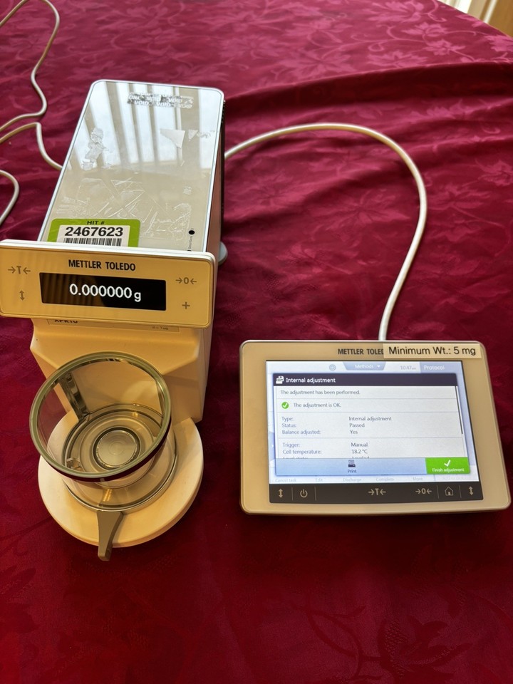 Mettler Toledo® XPR10 Micro Balance 10.1 g x 0.001 mg | eBay