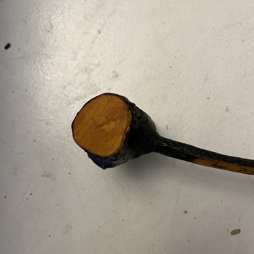 Antique Irish Bog Blackthorn Shillelagh Knobkerrie Club Bludgeon ...