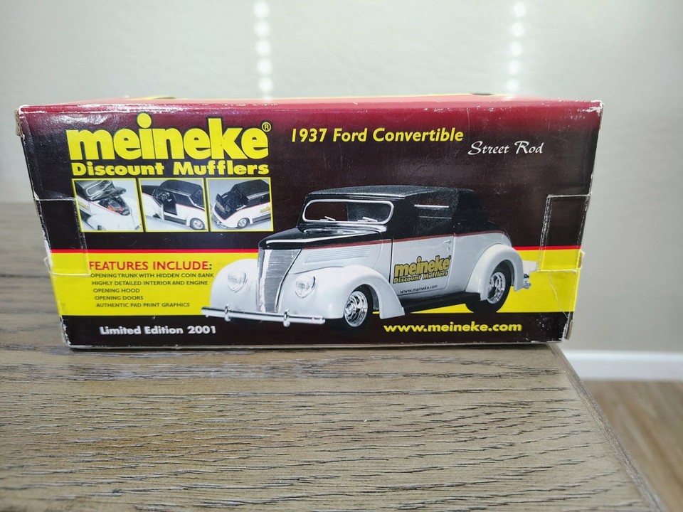 1937 Ford Convertible Speccast Limited Edition Meineke Diecast Car | eBay