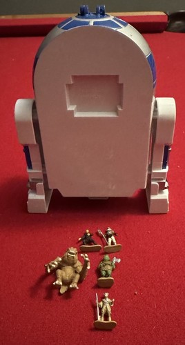 Star Wars Micro Machines R2D2/Jabbas Palace Playset COMPLETE Action Set ...