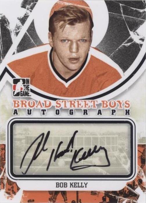 2011-12 In the Game Broad Street Boys Series - Autograph Bob Kelly #A ...