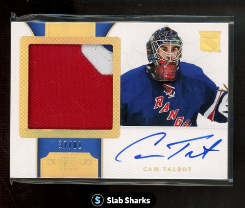 2011 PANINI DOMINION #159 CAM TALBOT ROOKIE PATCH AUTO GOLD RC /81 | eBay