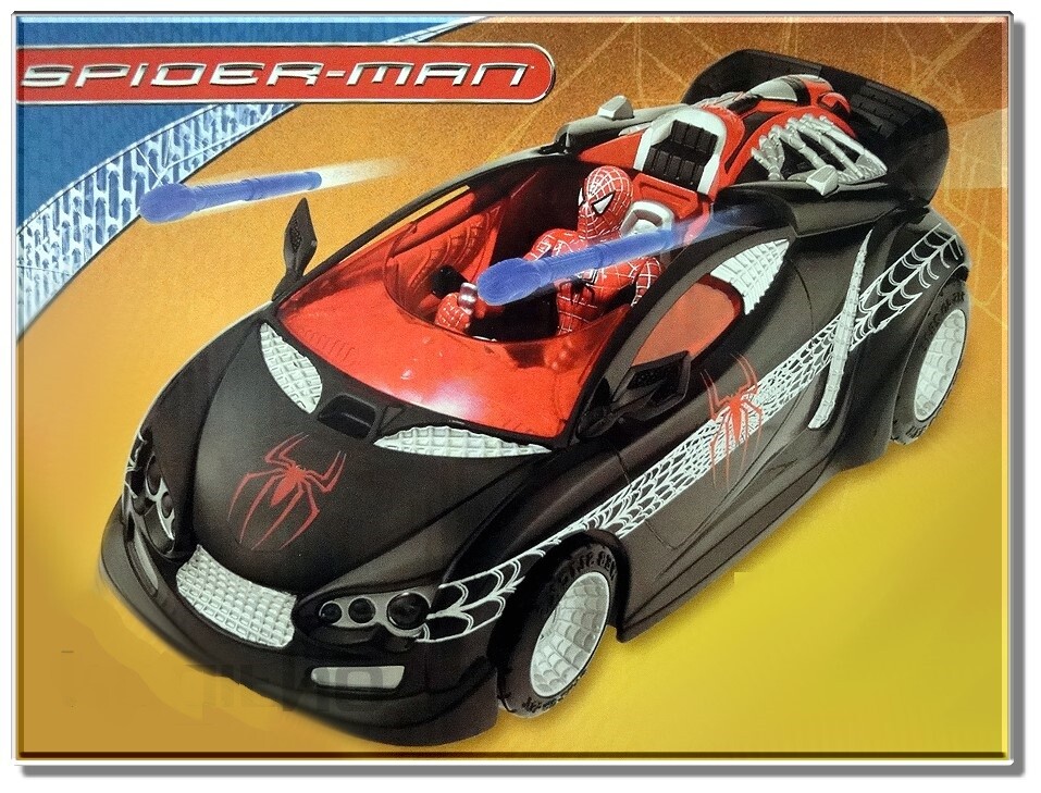 Hasbro Spider-Man Vehicle Spider XR-1 Battle Car Black 12” 99 Cents for ...