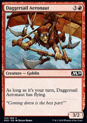 MTG Magic the Gathering Daggersail Aeronaut (133/357) Core Set 2020 LP | eBay