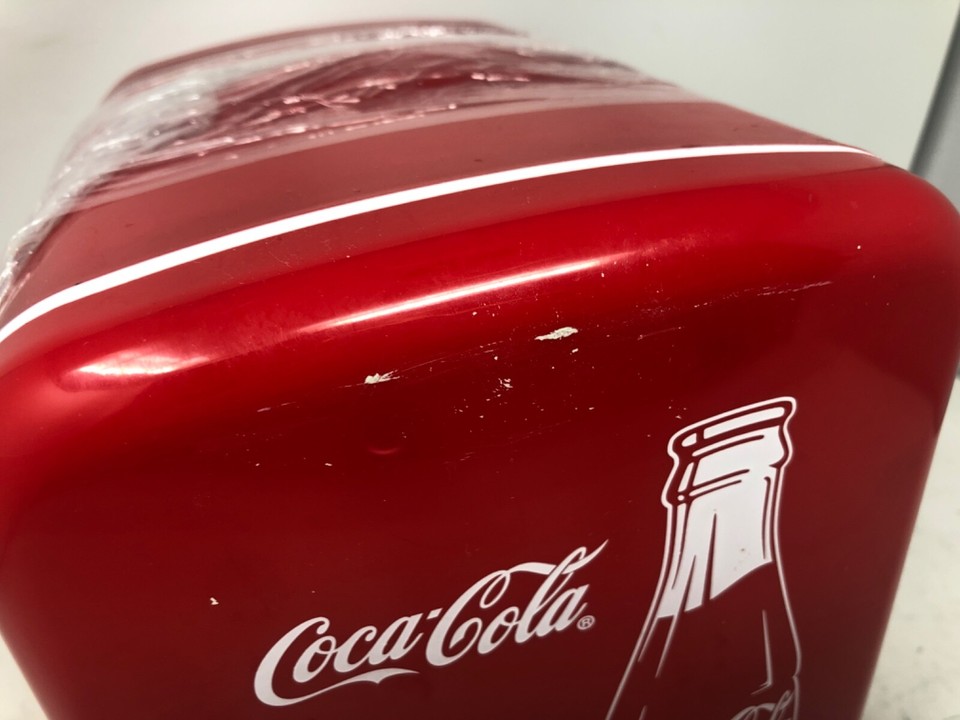 Coca-Cola KWC-4C 4L Mini Refrigerator Holds 6 Cans Thermoelectric ...