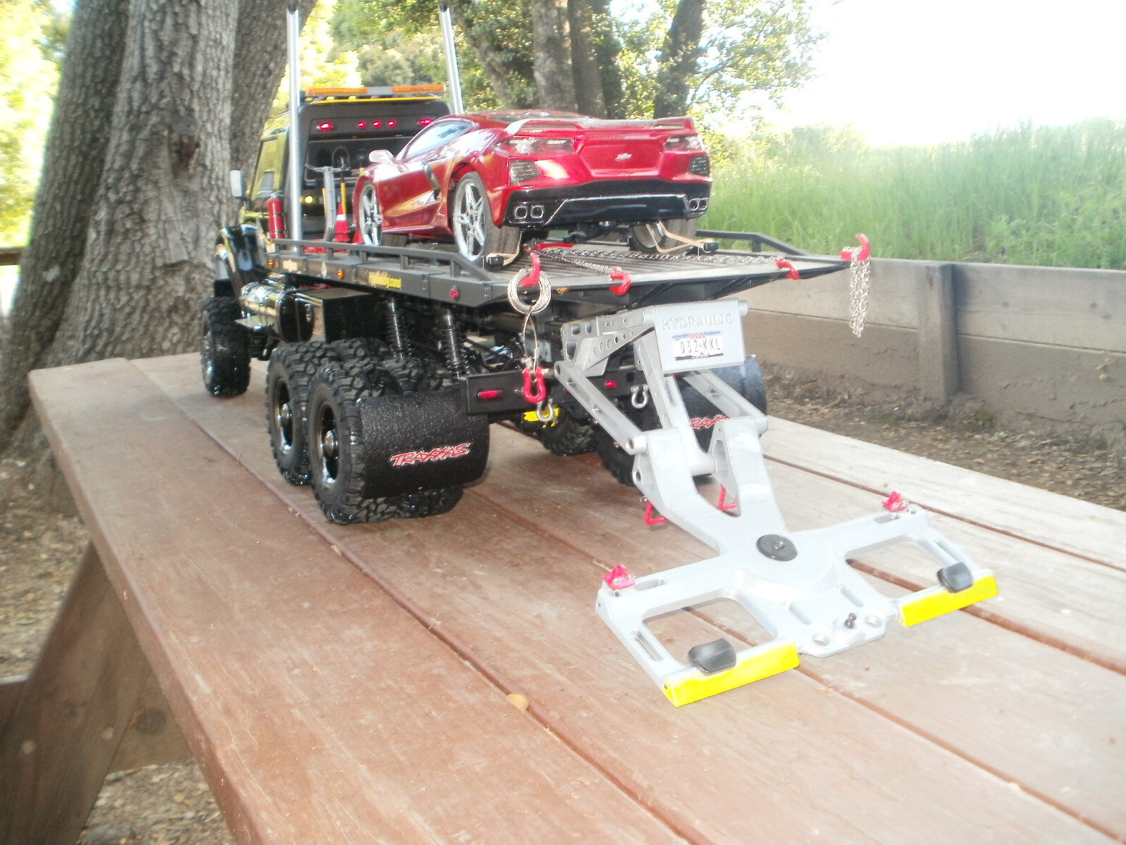 Traxxas TRX-6 Flatbed Ultimate RC Hauler with Winch 88086-84 | eBay