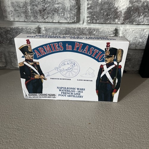 Armies in Plastic Napoleonic Wars French Old Guard Foot Artillery ...