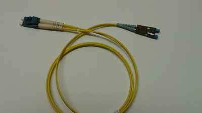 US MADE 1M LC to MU Single mode Duplex 9/125 Fiber Optic Jumper Cable ...