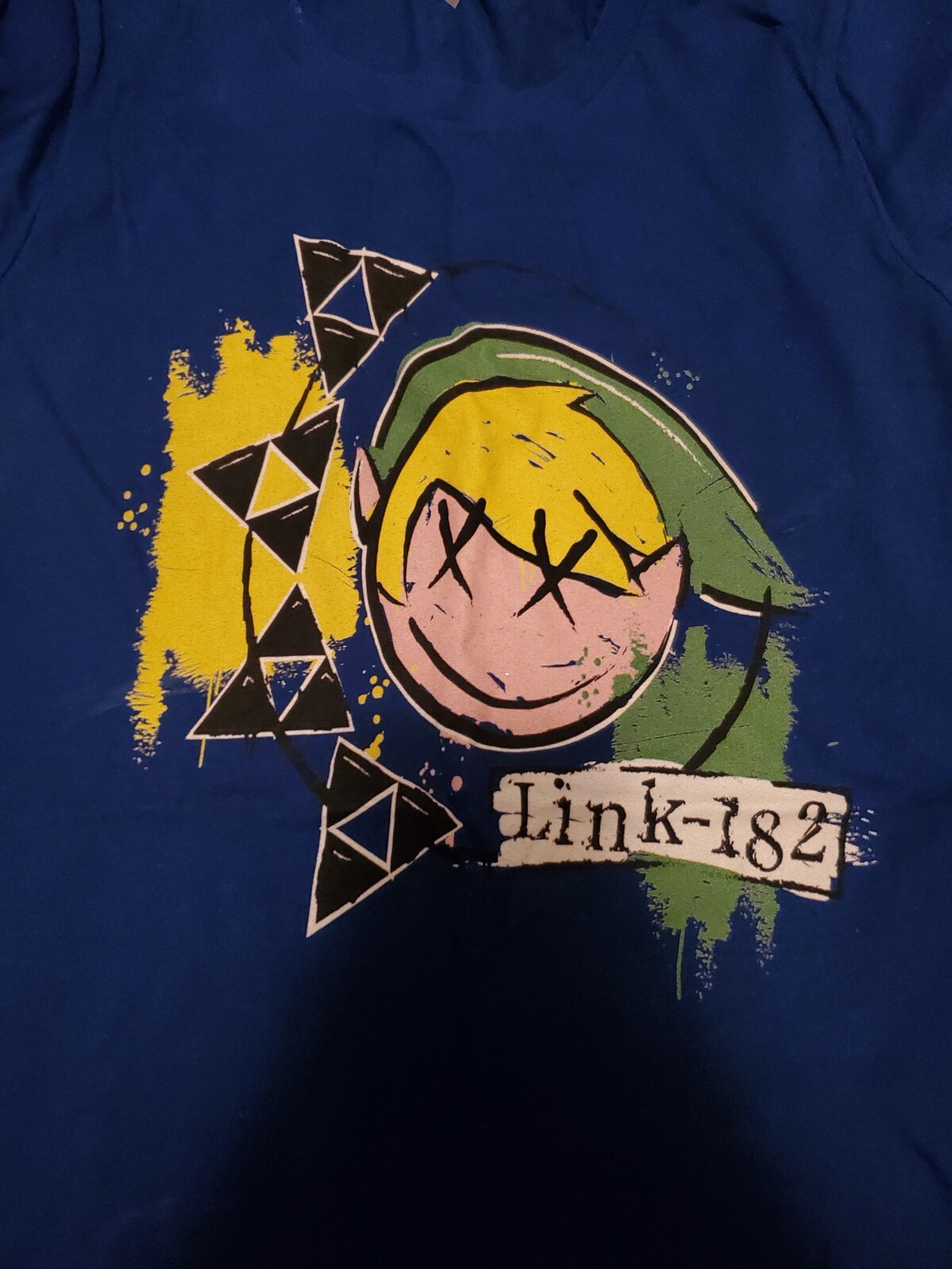 Link 182 Zelda Blink 182 Parody T shirt | eBay