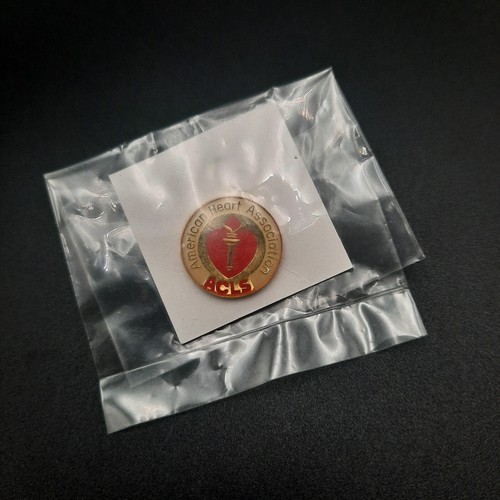 Vintage American Heart Association ACLS Recognition Lapel Pin New in ...