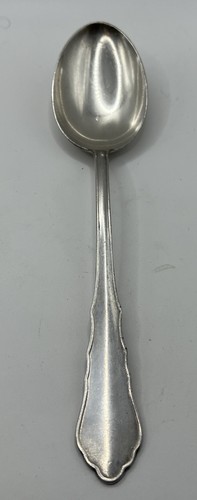 Sandrik Anticorro Czech Alpaca Silver Serving Spoon 8” Marked | eBay