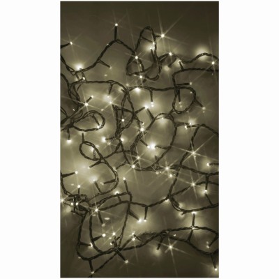 LED Compact String Light Set, Micro, Twinkling Warm White, 100-Ct ...