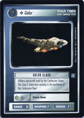 Star Trek CCG Galor Near-Mint/NM Common – DS9 1998 | eBay