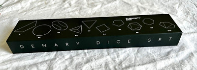 Denary Dice Set (1-10) - Curiosity Box Collector's Edition - DND ...