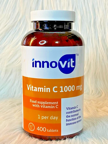 INNOVIT VITAMINE C 1000 MG 400 TABLETS PROTÈGE ET DONNE DU GLOW À LA ...