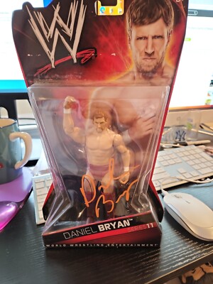 Autographed Signed Daniel Bryan 2011 WWE Mattel Wrestling Series 11 AEW ...