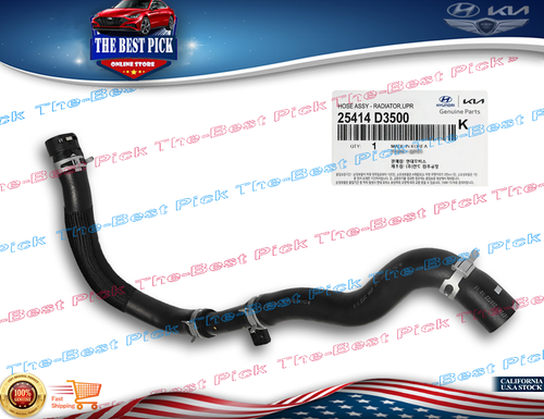 ⭐GENUINE⭐ Hose Radiator Upper HYUNDAI TUCSON 2.0L 2016-2021 25414D3500 ...