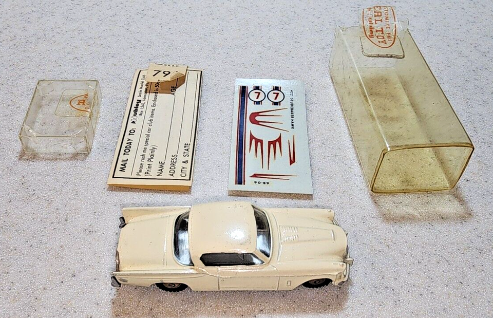 Vintage Hubley Real Toys No. 422 Studebaker Hawk Box NM with Box ...