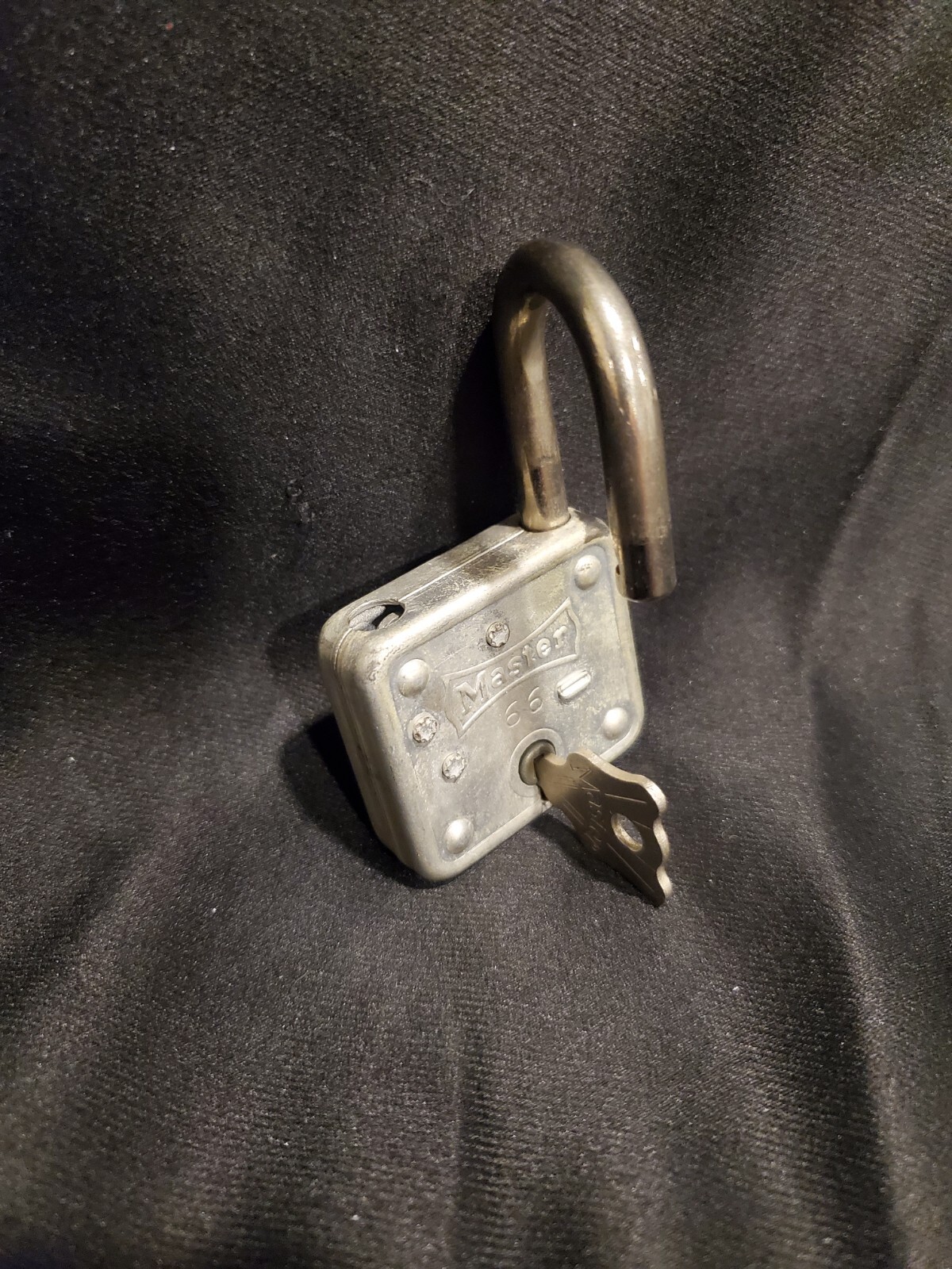 Vintage Master Lock Co. # 66 Padlock ~ Lock with Key | eBay