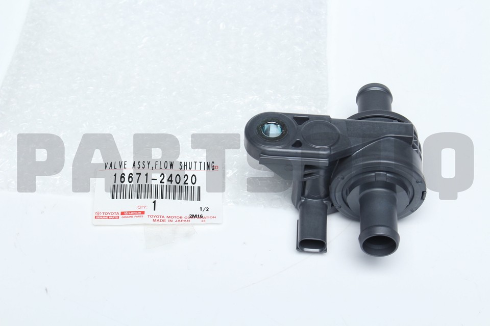 1667124020 Genuine Toyota VALVE WATER 16671-24020 | eBay