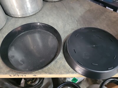 Gro Pro Premium Plastic Saucer - 8" inch Black - goes w/ Pots catches ...