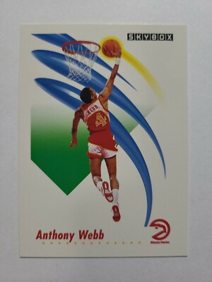 ANTHONY WEBB 1991-92 SKYBOX BASKETBALL CARD # 9 E5235 | eBay