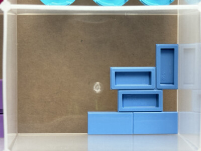 LEGO Parts - Medium Blue Tile 1 x 2 with Groove - No 3069b - QTY 5 | eBay