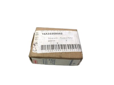 FISHER EMERSON 16A3335X052 M-FORM VALVE PLUG 3/4" NPT New | eBay