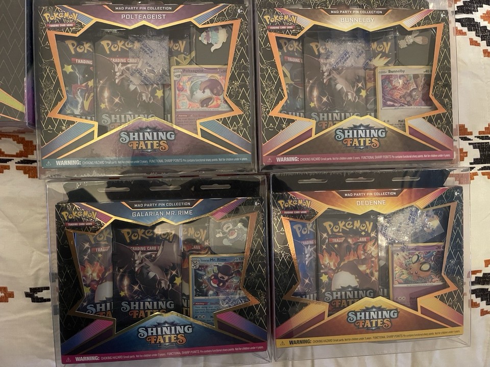 Pokemon TCG Factory Sealed Shining Fates Lot (10 Boxes) | eBay