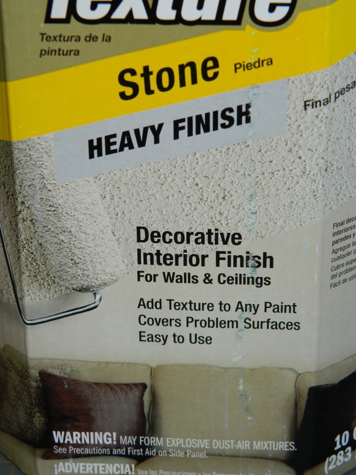 HOMAX Paint Texture Powder Additive STONE Heavy Finish MIX in 1 Gallon ...