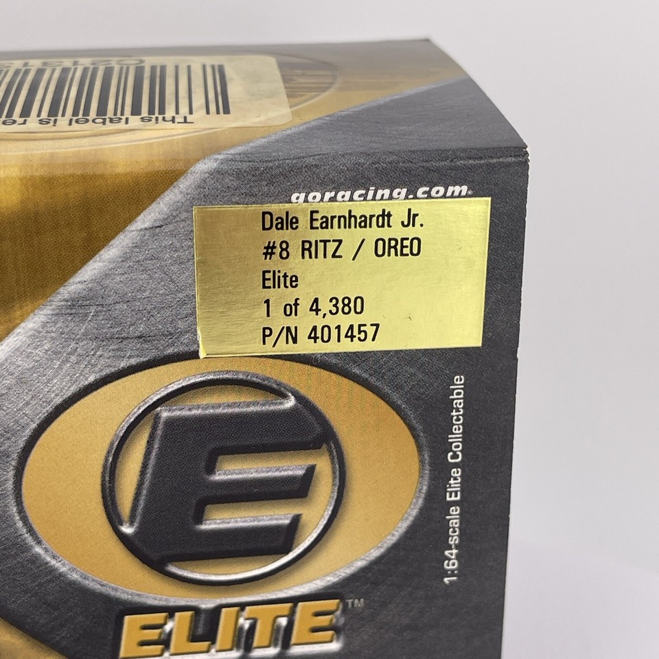 1/64 Dale Earnhardt Jr Elite Action RCCA #8 Ritz / Oreo /4380 HO/TO 1: ...