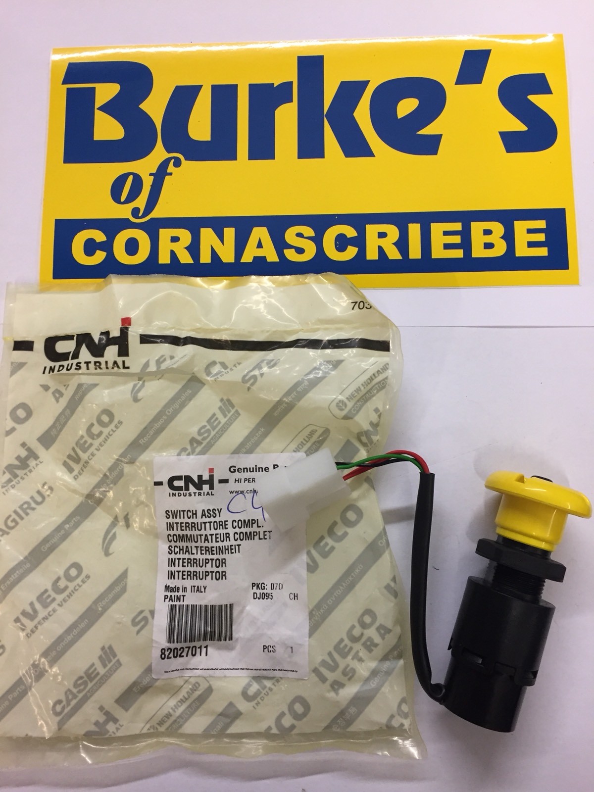 Genuine Ford New Holland PTO Switch Ford 8160 8260 6360 8560 TS100 ...