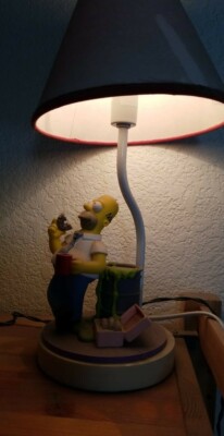 The Simpsons Cordelia Lighting Accent Table Lamp Homer Toxic Waste ...