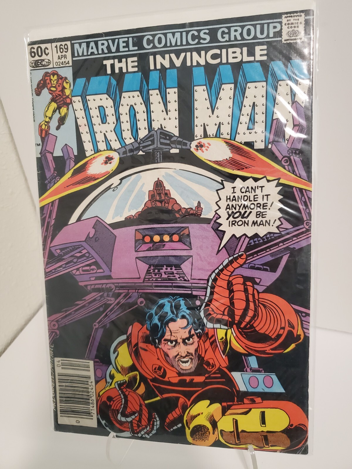 Invincible Iron Man 169 April 1983 1st Jim Rhodes as Iron Man Marvel | eBay