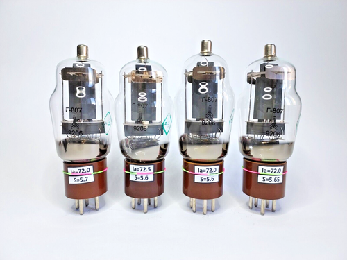 US Stock! G-807 G807 Г-807 MATCHED QUAD (4pcs) TUBES / VALVES NEW | eBay