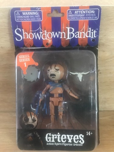Phatmojo Showdown Bandit Series 1 Grieves Action Figure Damaged Box | eBay