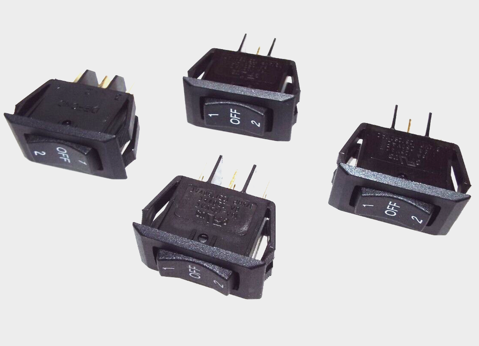 QTY1 ROCKER SWITCH ON/OFF/ON SPDT 3 POSITION MAINTAINED HIGH/LOW ...
