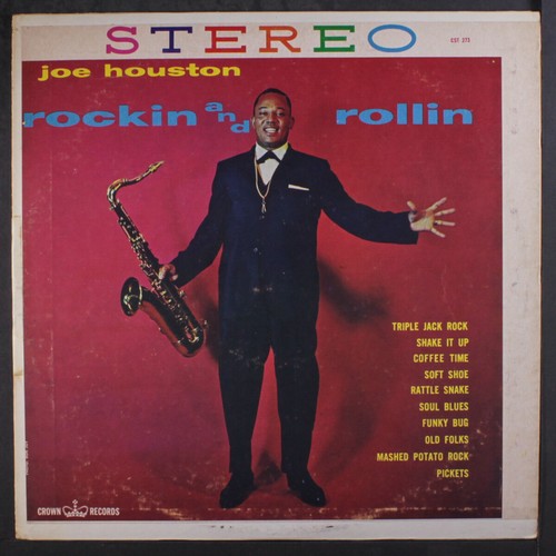 JOE HOUSTON: rockin and rollin CROWN 12" LP 33 RPM | eBay