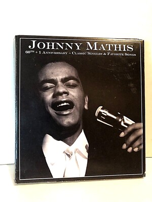 Johnny Mathis 4 CD 60th + 1 Anniversary Classic Singles & Favorite ...