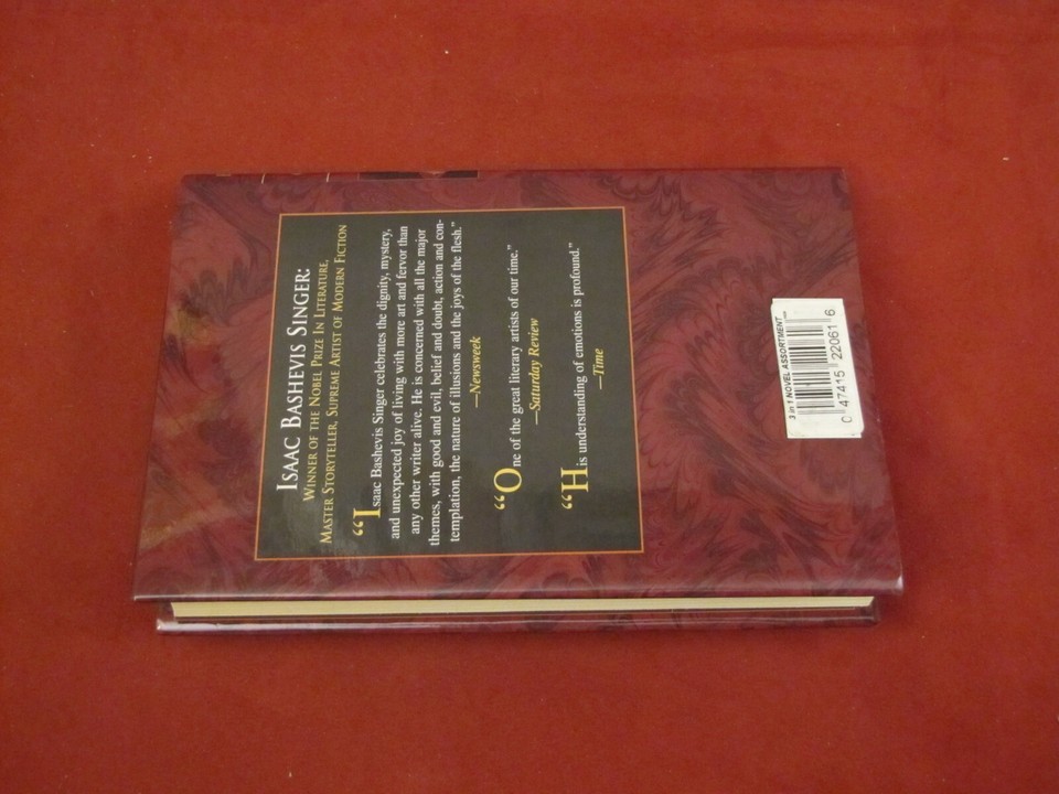 Isaac Bashevis Singer: Three Complete Novels by Isaac Bashevis Singer ...