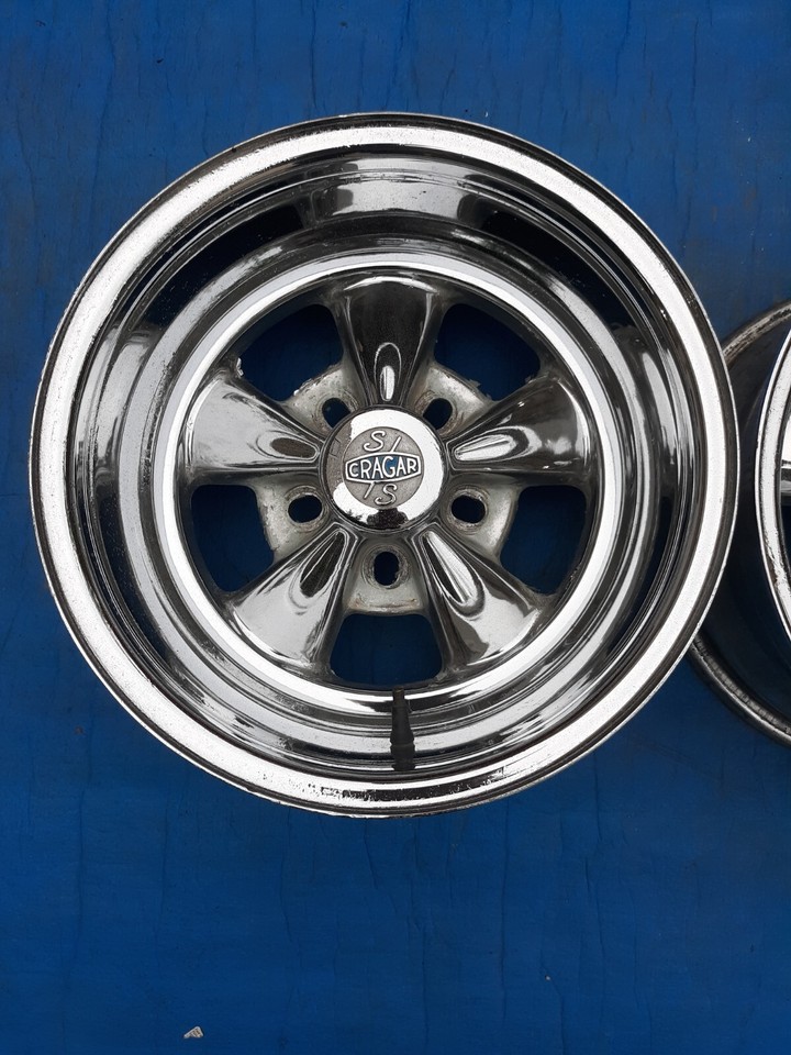 Cragar SS Wheels 14x8 Deep Dish Uni-lug Pair 1976 | eBay