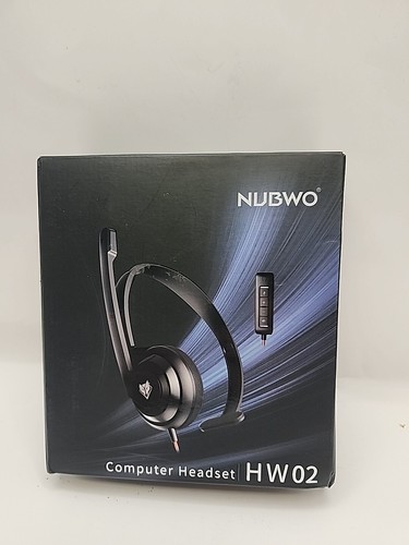 NUBWO HW02 USB Headset with Microphone Noise Cancelling &in-line ...