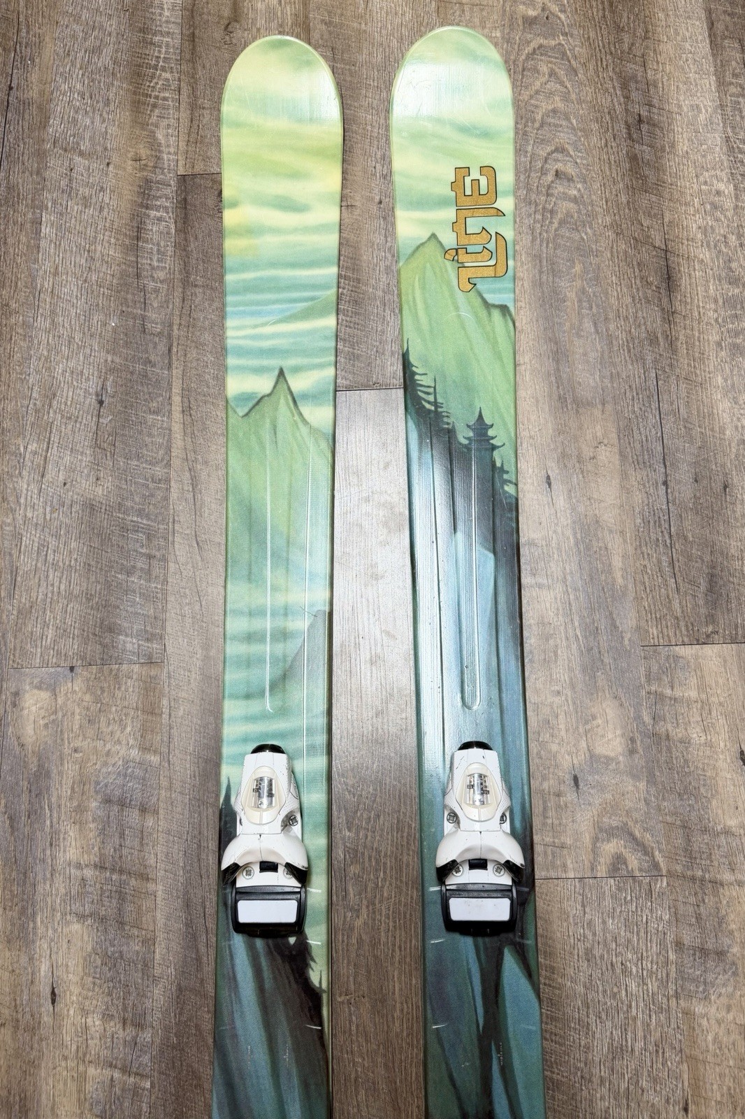 LINE Prophet 100 mm Width 186 Cm Skis W/ Rossignol Bindings | eBay