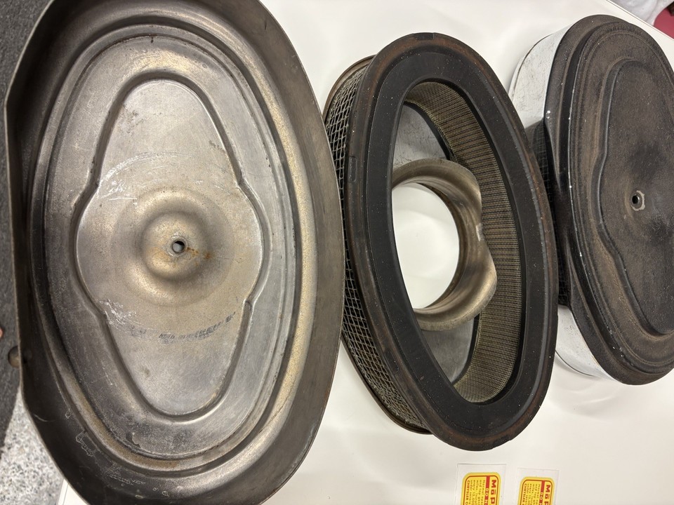 1958-62 Mopar Air Cleaners Dual Quad Plymouth Dodge Desoto 318 350 361 ...
