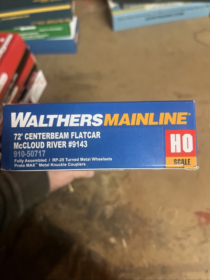 HO Scale Freight Car Lot, Center beam Flatcars, Hopper, Box Car | eBay