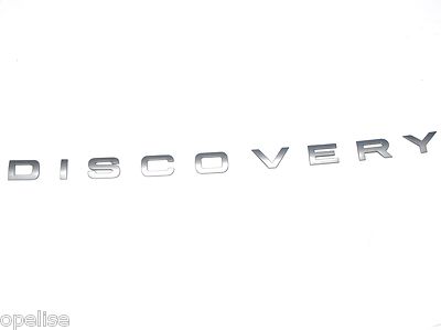 Original Land Rover Discovery Heck Emblem Heck Brunel Grau Logo 2014 ...