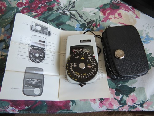 Capital Camera Lite Meter With booklet Tested. | eBay