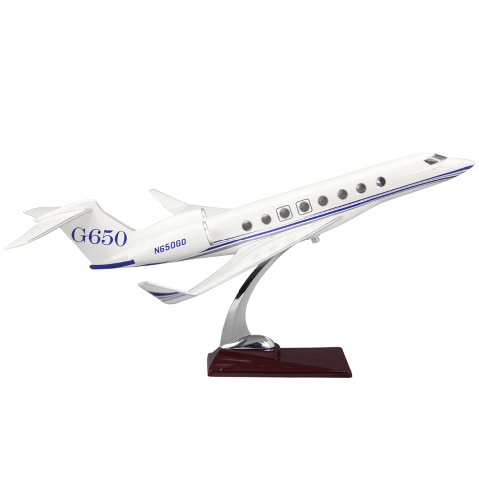 1:70 Scale Gulfstream G650ER Private Jet Model Business Jet | eBay