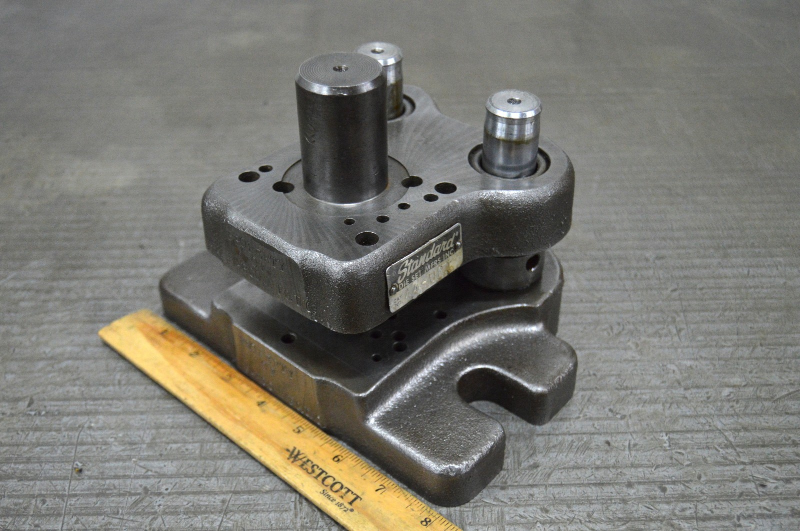 Standard Punch 44-UP1 Press Die Shoe Tooling Pneumatic Air Bench Press ...