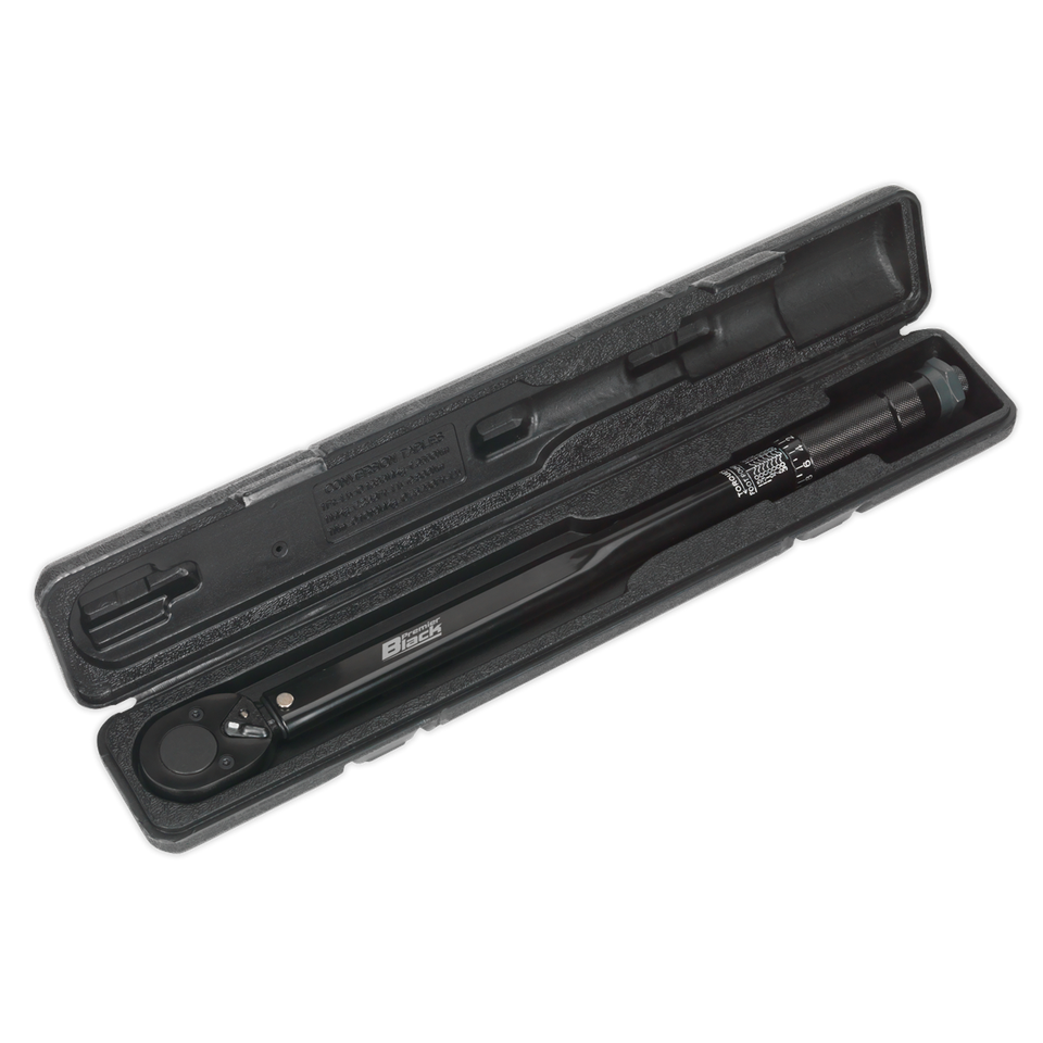 Sealey 2 PACK Premier Black TORQUE WRENCHES 3/8 + 1/2 Drive ( 7-204Nm ...